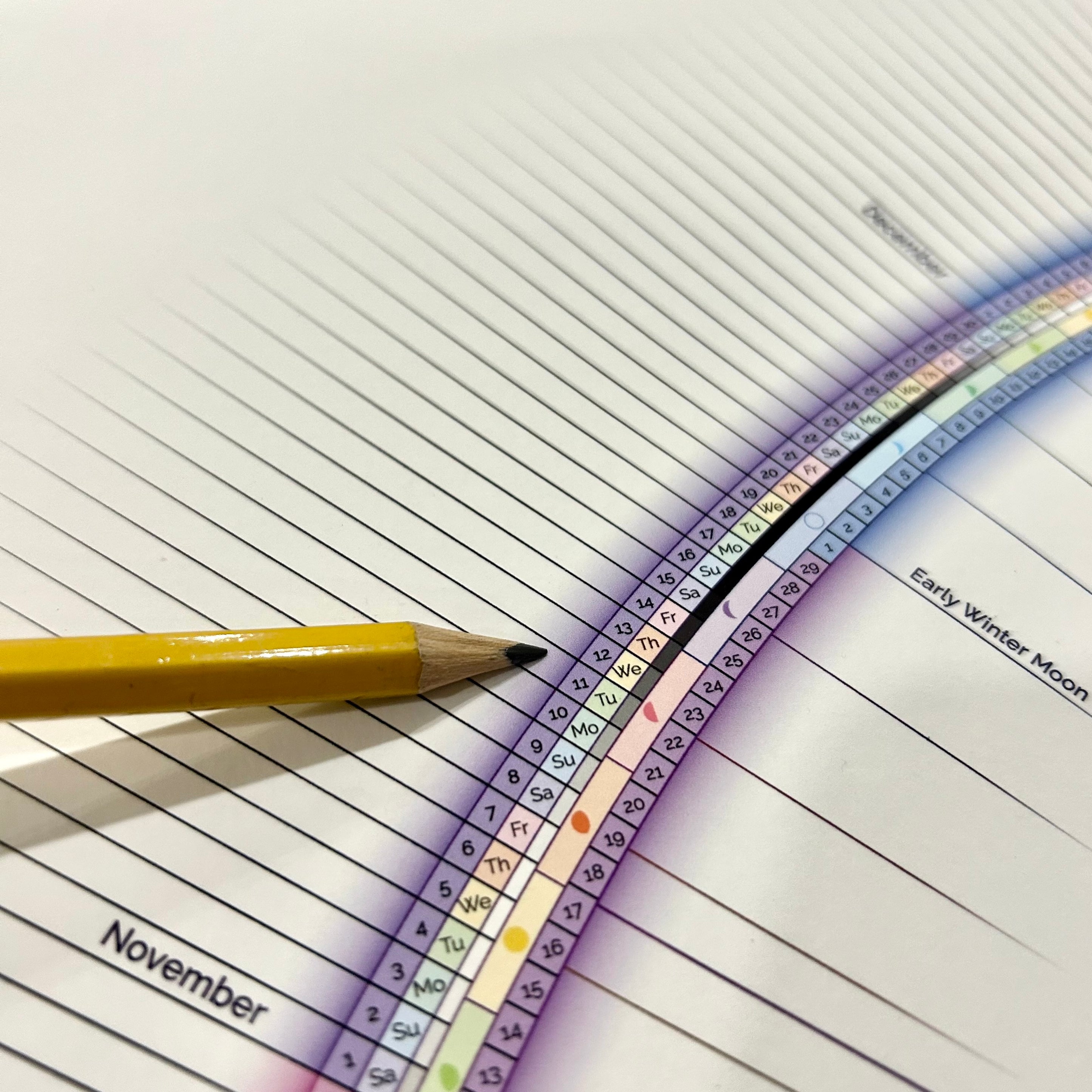 CYCAL Nature's Calendar - Where wild geese meet moonlight.